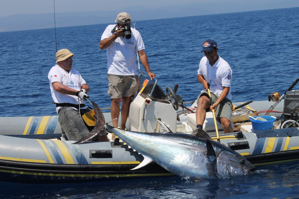 Pesca al tonno in drifting